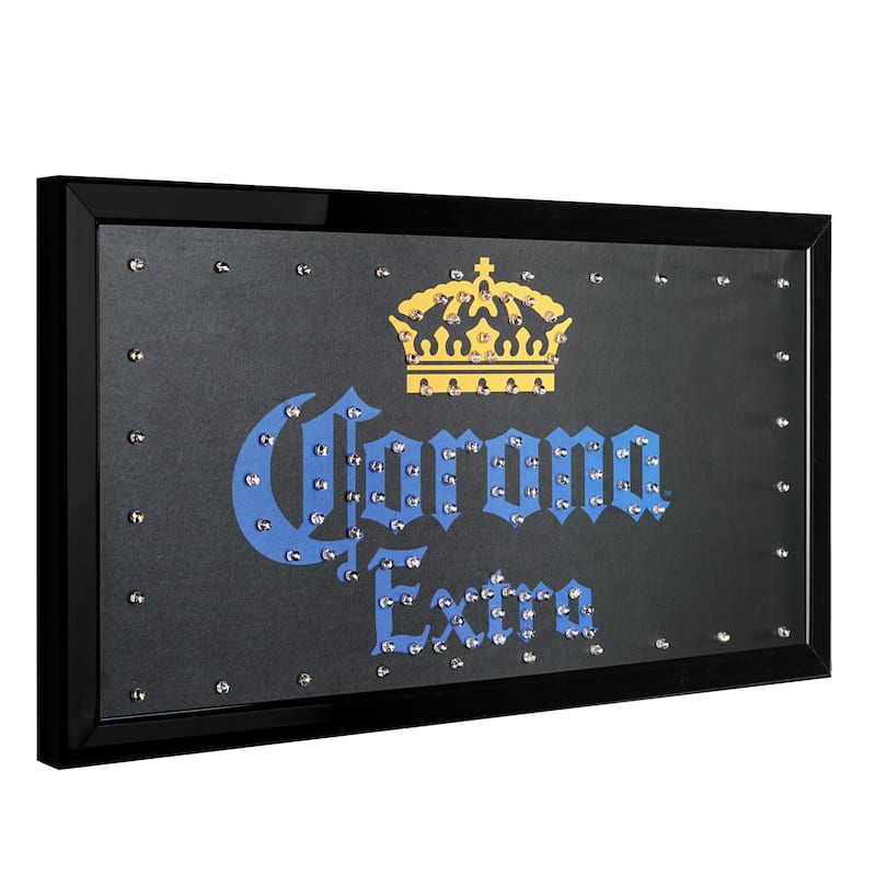Licensed Corona Extra Framed Flashing LED Marquee Wall Sign (19"x10 ...