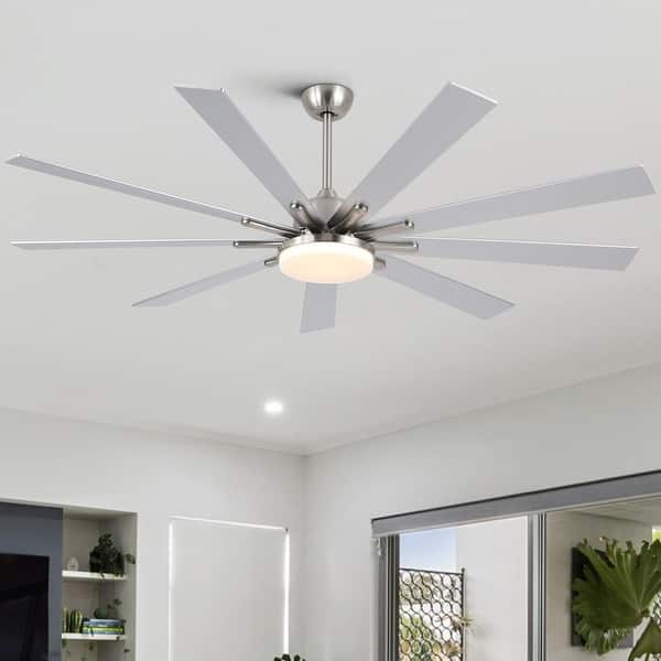 72 in.W Integrated LED Smart Ceiling Fan with Remote Control - On Sale ...