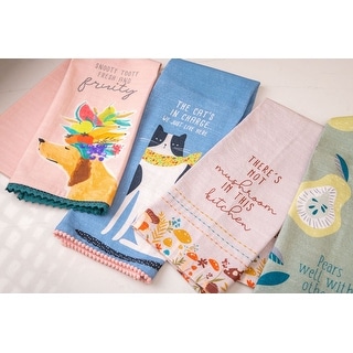 Karma Eclectic Tea Towel - Bed Bath & Beyond - 39422149