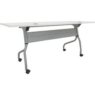 Lorell White Laminate Flip Top Training Table - Bed Bath & Beyond ...