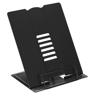 A4 Book Stand, Iron Adjustable Foldable Desktop Book Display Holder ...
