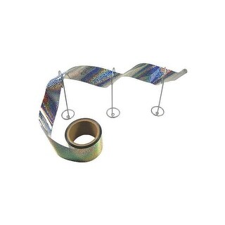 Bird-X Visual Bird Repellers,100 ft,Silver TAPE-100 - 1 Each - Bed Bath ...