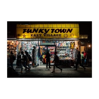 New York City Manhattan Welcome to Funkytown Signs Art Print/Poster - Bed Bath & Beyond - 34919718