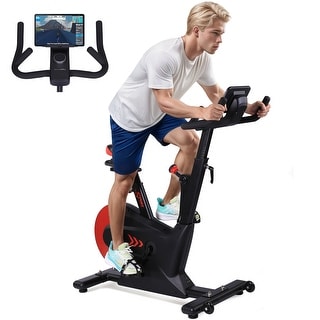Smart Knob Electromagnetic Control Indoor Cycling Bike with Adjustable ...