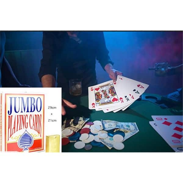 Super Big Gigantic Giant KING A4 Jumbo Extra Large Playing Cards - Bed ...