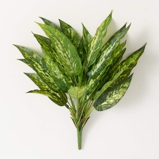 Sullivans Artificial 20" Aglaonema Bush, Green - 20 - Bed Bath & Beyond ...