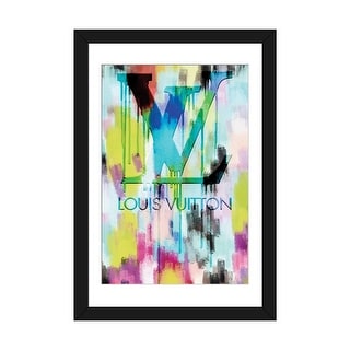 iCanvas "Crazy Colorful Fashion Drip Grunged" by Pomaikai Barron - Bed ...