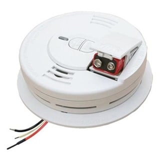 Kidde 21006376 120V Hardwired Smoke Detector with 9V Battery Backup ...