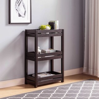 Fruit Rack ,Open back display three shelves,Red Cocoa - Bed Bath ...