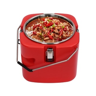 10 Quart Stainless Steel Insulated Food Pan Carrier Cooler - Bed Bath ...