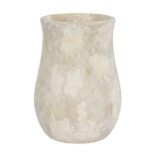 Potty Handmade Ceramic Vase - Cafe au Lait - Bed Bath & Beyond - 37565326