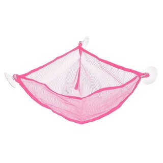 Stuffed Animal Net, Mesh Hammock Corner Hanging Nets Holder, Pink - Bed ...