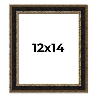 12x14 Frame Gold Antique Vintage Sold Wood Picture Frame | 1.75 Inch ...
