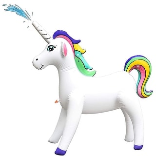 GoSlaz Inflatable Unicorn Sprinkler - Bed Bath & Beyond - 33465407