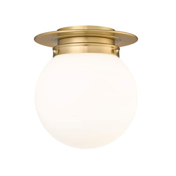 Z-Lite 7505F9 Calhoun 5" Wide Semi-Flush Globe Ceiling Fixture - Bed ...