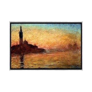 iCanvas "View Of San Girogio Maggiore, Venice By Twilight, 1908 ...