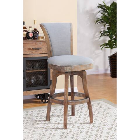 Raleigh Armless Swivel Bar and Counter Height Stool - Overstock - 26274406