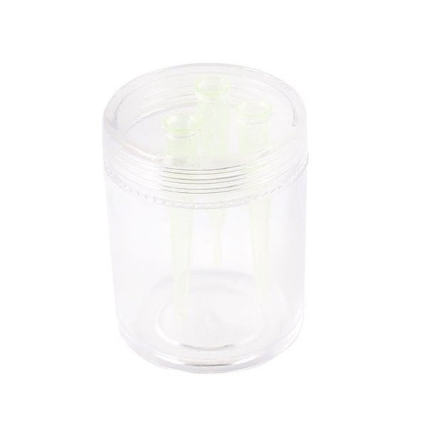 Unique Bargains Three Holes Clear Plastic Cylinder Shape Insect Bug ...