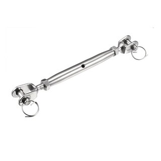 Jaw and Jaw Turnbuckle,304 Stainless Steel M8 Closed Body Jaw Rigging ...