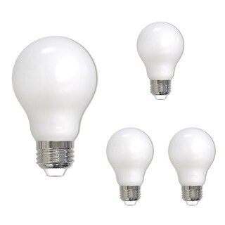 Bulbrite LED Filament Pack of (4) 14 Watt Dimmable A19 Light Bulb with ...