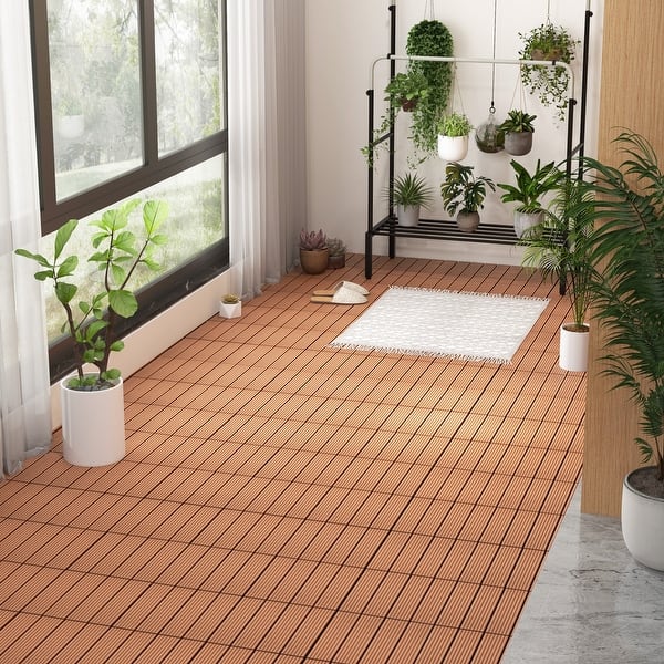 outdoor interlocking tiles design