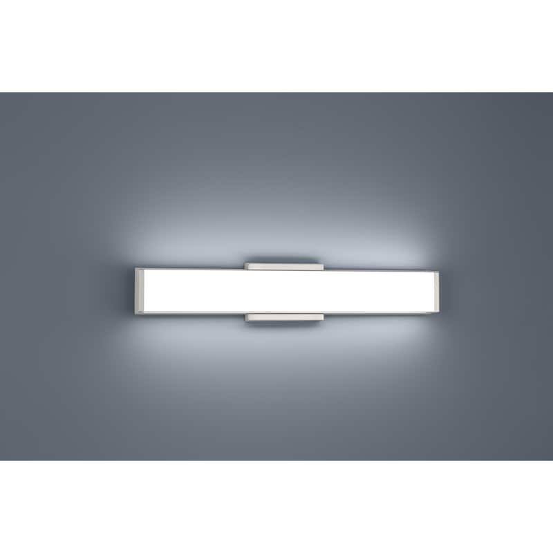 Access Lighting Citi - LED Vanity - Brushed Steel Finish - Acrylic Lens ...