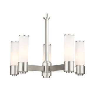 Livex Lighting Weston 5 Light 24" Wide Chandelier with Downlighting ...