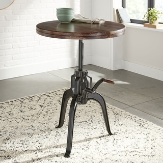 Steve Silver Seoni Adjustable-height Pub Table - Bed Bath & Beyond ...