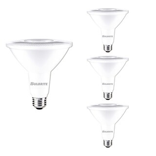 Bulbrite Pack of (4) 15 Watt Dimmable Flood PAR38 Medium (E26) LED ...