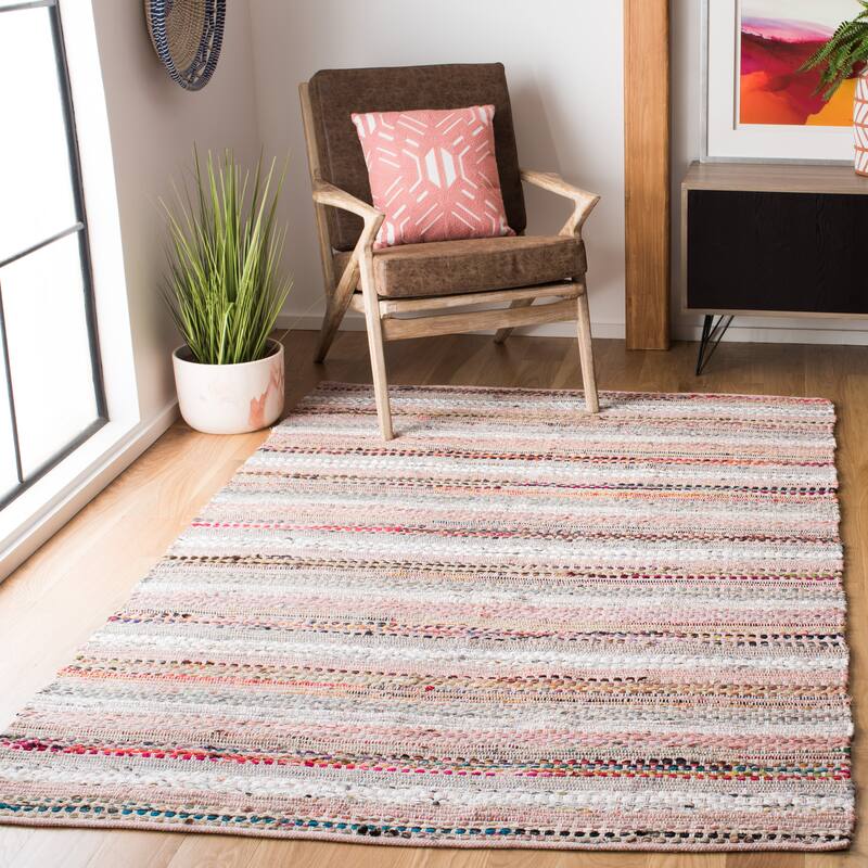 SAFAVIEH Handmade Flatweave Montauk Alketa Casual Cotton Rug - On Sale ...