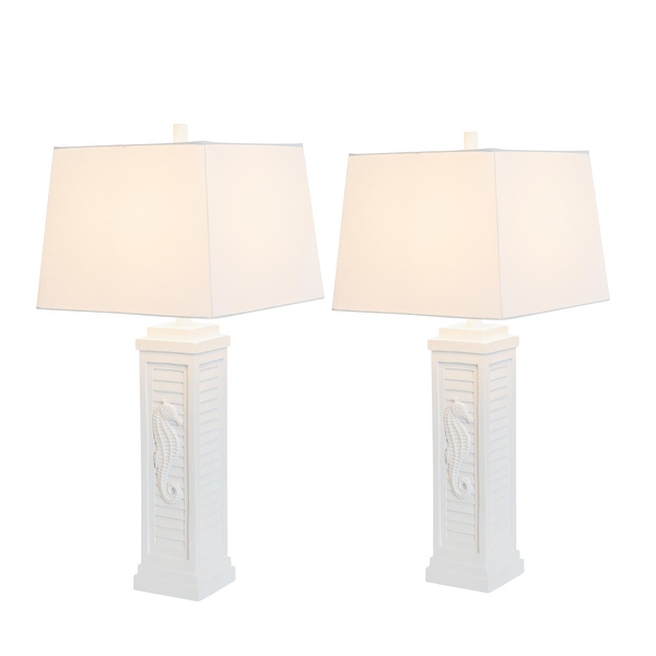 Coastal shutter table lamp store