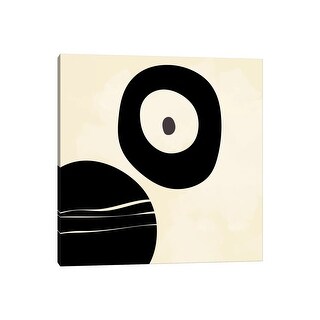 iCanvas "Shapes Black Brush Stroke White Abstract" by Ana Rut Bre ...