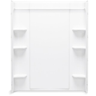 Sterling 72432100 Medley 60" Wide Vikrell Shower Wall - Bed Bath ...