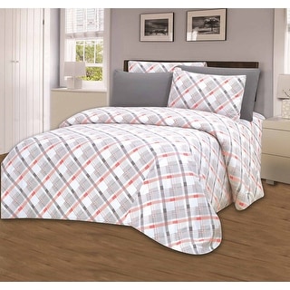 Garden City 1800 Parker Print Sheets Set with Bonus Pillowcases - Bed ...