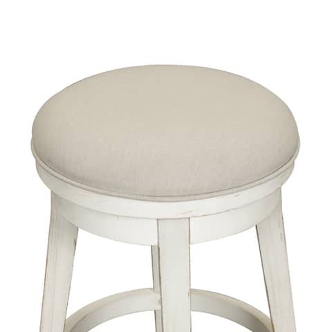 Modern Farmhouse Flea Market White Distressed 4 Piece Set - Overstock ...