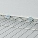 TRINITY EcoStorage® 5-Tier 18x18x56.5 Commercial Square Rack w/ Wheels ...
