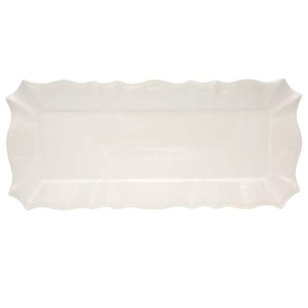 Euro Ceramica Chloe 16" Rectangular Platter/Tray - Bed Bath & Beyond - 21115888