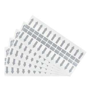 Arrow Stickers 42Pcs PVC Arrow Floor Decal 1.6x0.6 Inch Self Adhesive ...