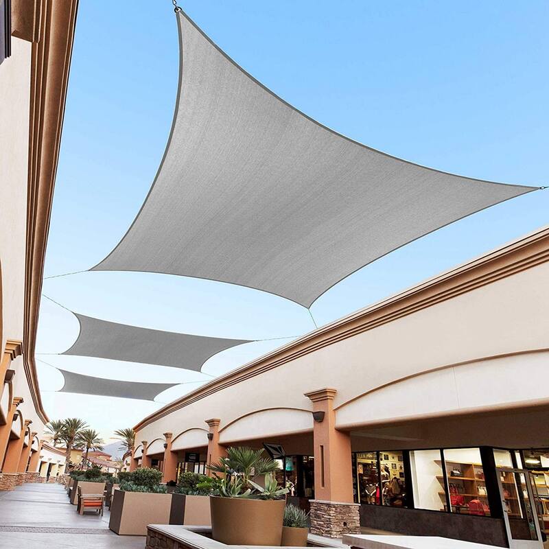 16 Ft x 20 Ft Heavy Duty UV Block Sun Shade for Patio Backyard - 2pc ...