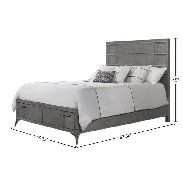 Aries Bed with Footboard Storage - Bed Bath & Beyond - 38167285