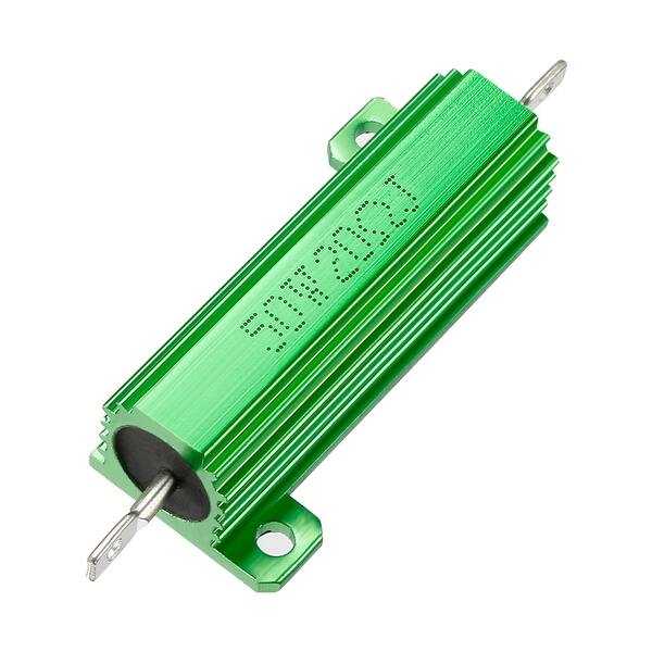 50W 20 Ohm Aluminium Housing Chassis Mount Wirewound Power Resistor ...