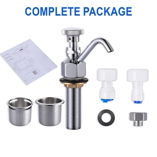 WOWOW Single Handle Deck Mount Kitchen Faucet - Bed Bath & Beyond ...