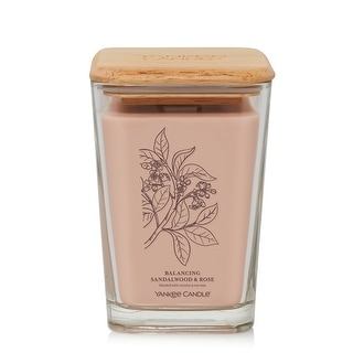 Yankee Candle Balancing Sandalwood & Rose Well Living Collection Large ...