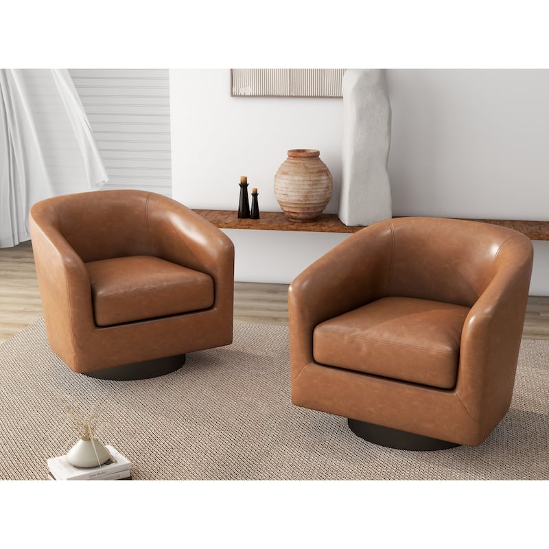 Linen, Swivel Accent Chairs - Overstock