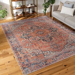 Province Farmhouse Border Indoor Area Rug - Bed Bath & Beyond - 37755155