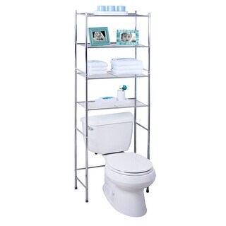 4-Tier Space Saver Shelf - 11"D x 24"W x 68"H - Bed Bath & Beyond ...