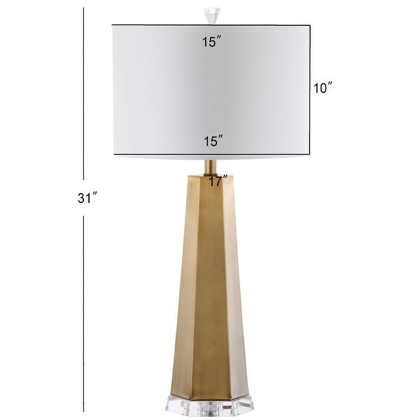 SAFAVIEH Lighting 31-inch Auster LED Table Lamp (Set of 2) - 15" x 15 ...