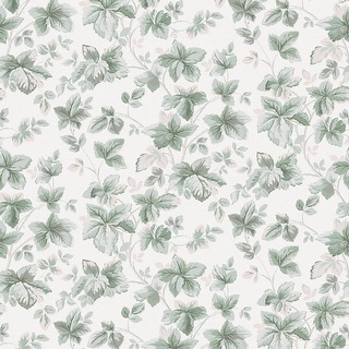 Laura Ashley Autumn Leaves Sage Green Wallpaper - Bed Bath & Beyond ...