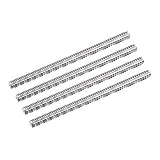 Fully Threaded Rod M8 x 130mm 1.25mm Pitch 304 Stainless Steel Right ...