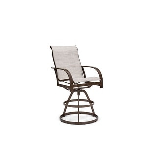 Key West Sling High Back Swivel Bar Stool - Bed Bath & Beyond - 36919100